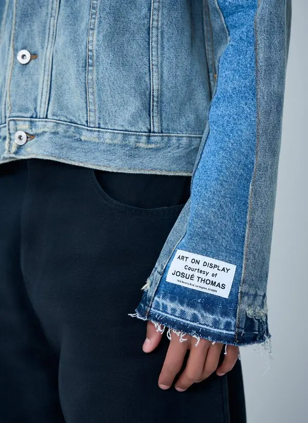 GALLERY DEPT. Panelled Denim Jacket