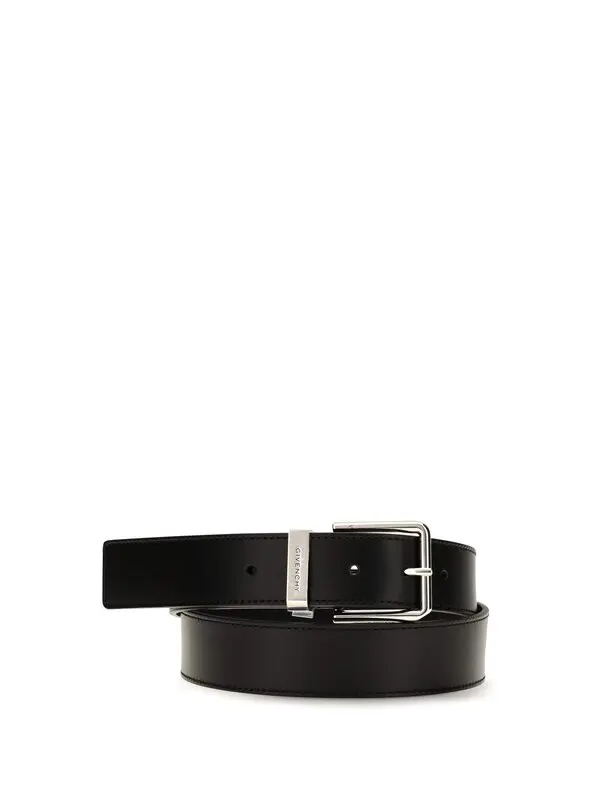 Givenchy Gentlemen Leather Belt - Black