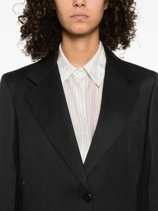 Prada Notched-lapels Wool Blazer