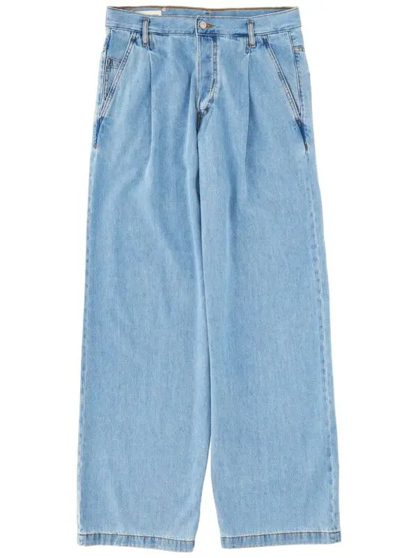 Dries Van Noten Penning Jeans - Blue