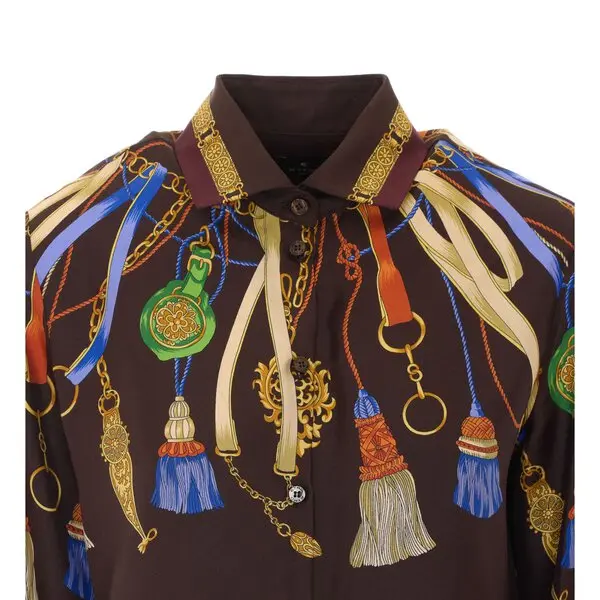 Etro Tassels Printed Shirt
