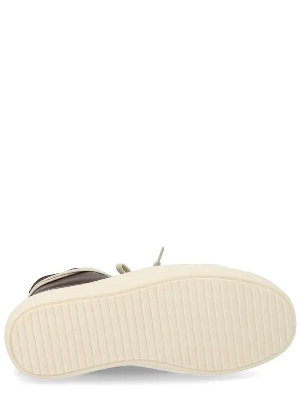 Rick Owens Leather Sneaker - Brown