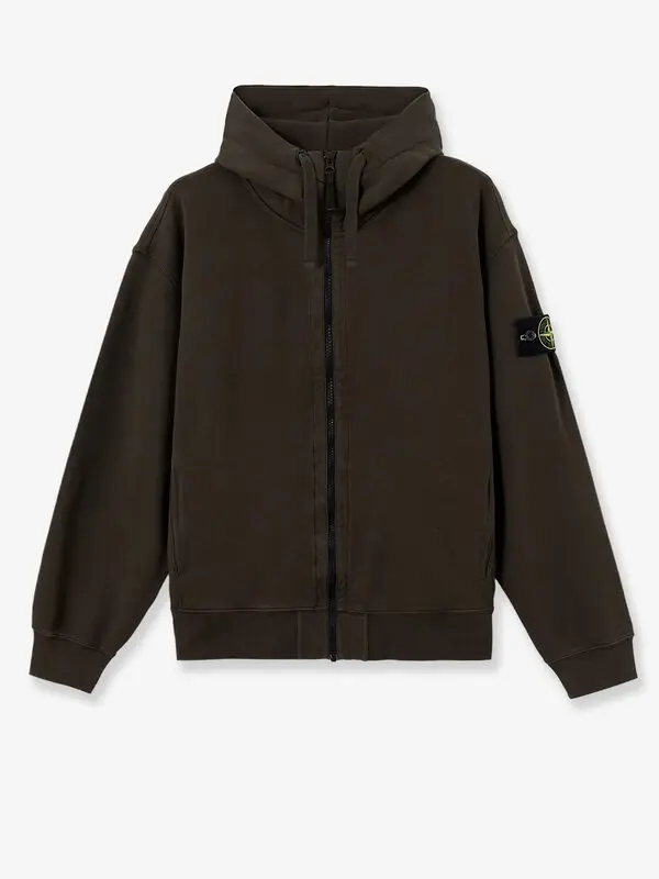 Stone Island Oversized Organic Cotton Hoodie