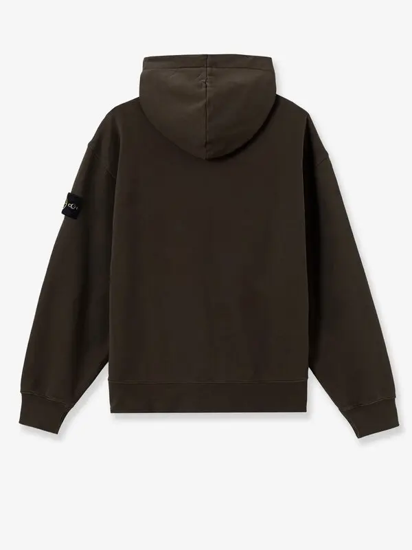 Stone Island Oversized Organic Cotton Hoodie