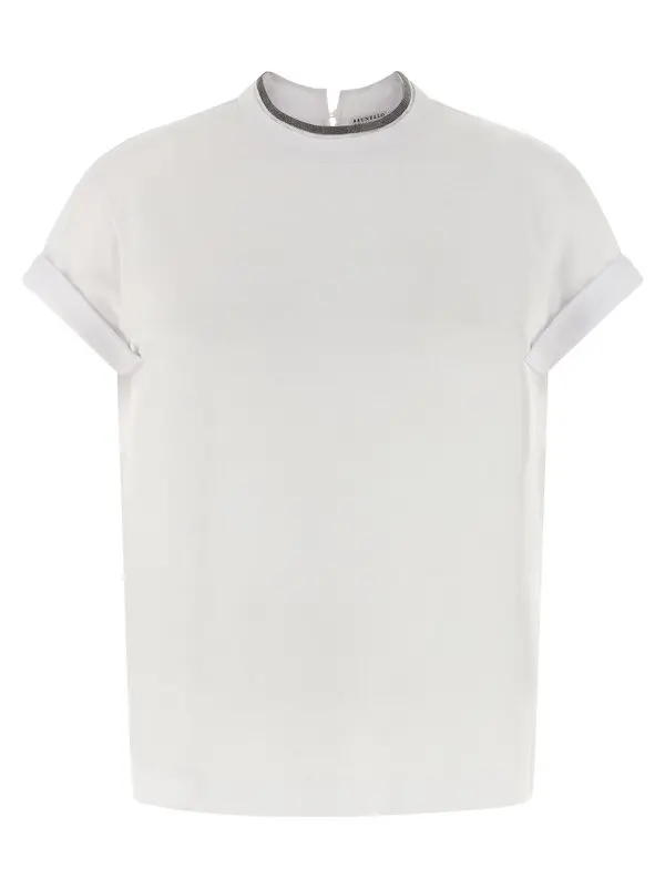 Brunello Cucinelli Monile’ Jersey T-shirt