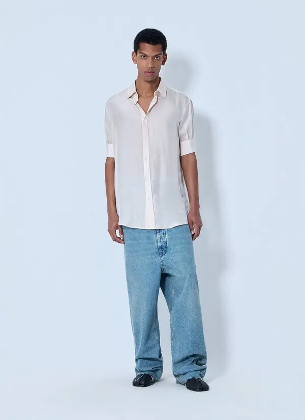 MAISON MARGIELA Wide-leg Denim Trousers