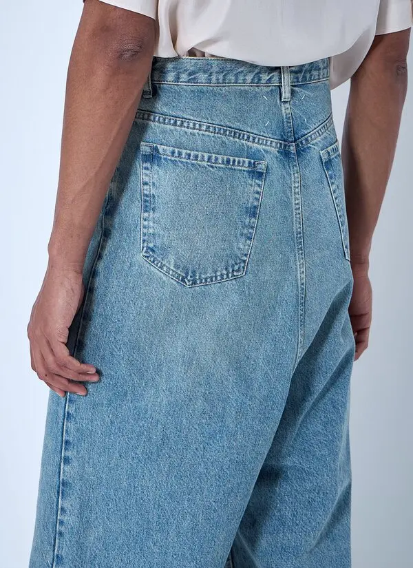 MAISON MARGIELA Wide-leg Denim Trousers
