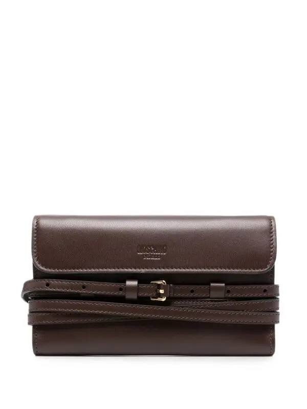 Moschino Tie Me Leather Wallet - Multicolor