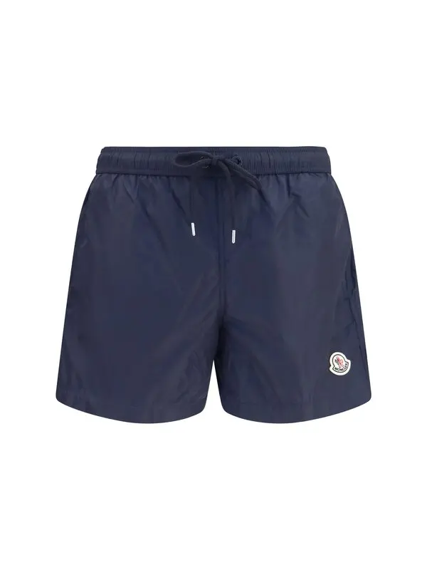 Moncler Logo Swim Shorts