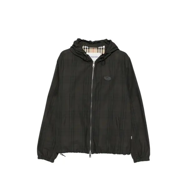 Burberry Jackets Hooded Jackets - Brown