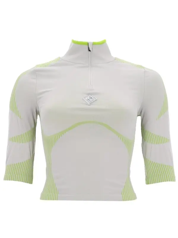 Casablanca Tops With Logo - Gray