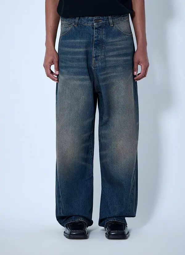 Vetements Wide-leg Denim Trousers