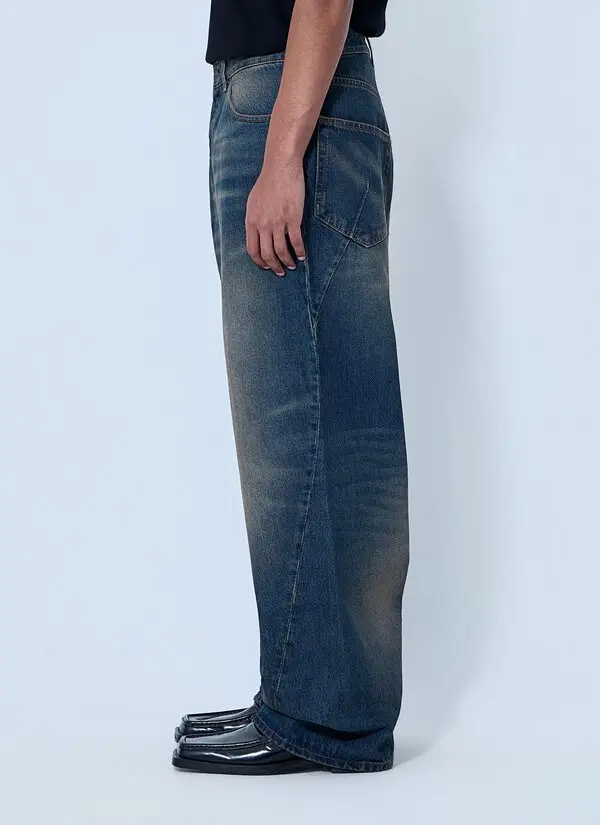 Vetements Wide-leg Denim Trousers