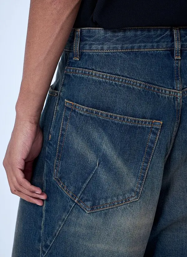 Vetements Wide-leg Denim Trousers