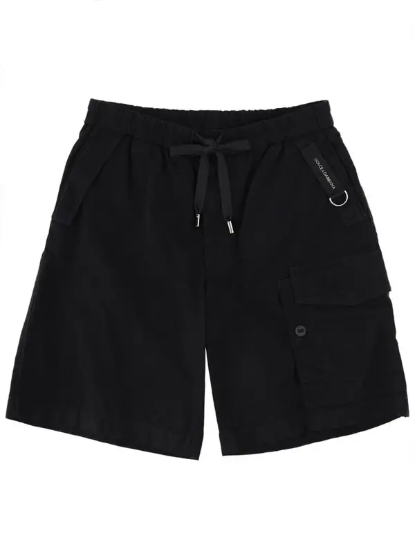 Dolce & Gabbana Drawstring Shorts - Black