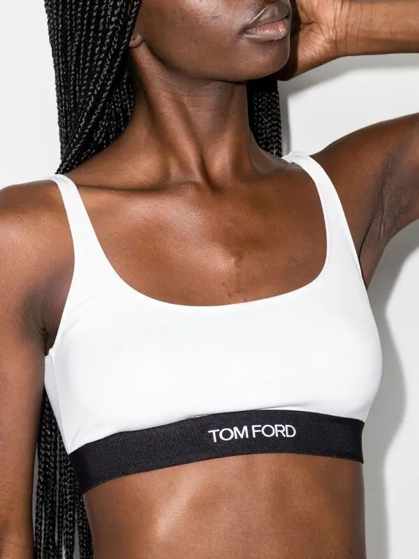 TOM FORD Logo Bralette Bra