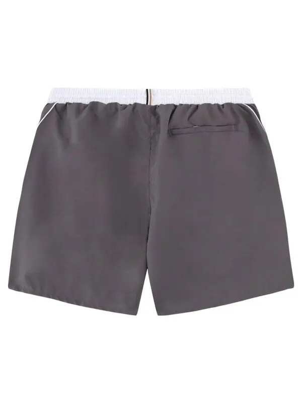 BOSS Swimsuit With Logo - Gray