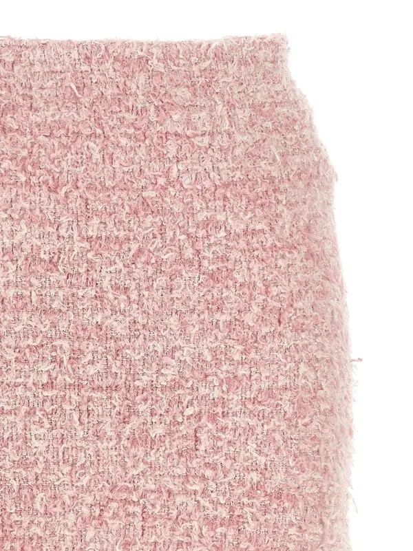 Balenciaga Cotton-blend Tweed Skirt