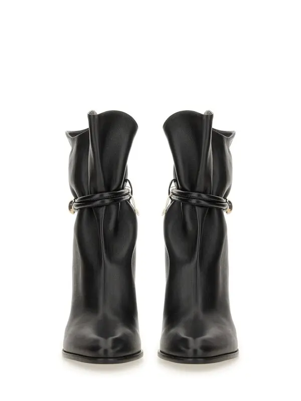 Isabel Marant Étoile Lolya Leather Boots - Black