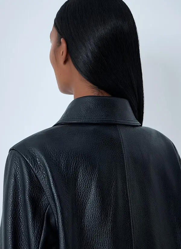 TOTEME Grained Leather Jacket