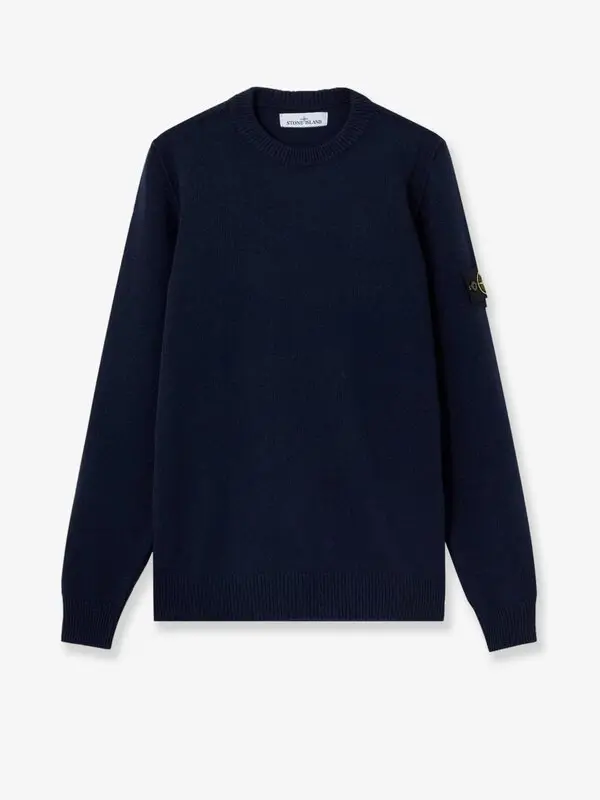 Stone Island Virgin Wool Blend Sweater - Multicolor