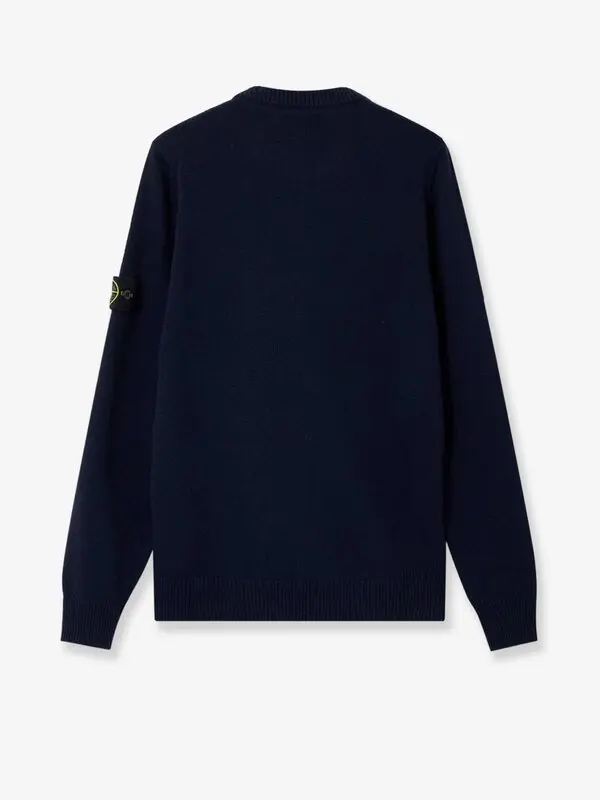 Stone Island Virgin Wool Blend Sweater - Multicolor