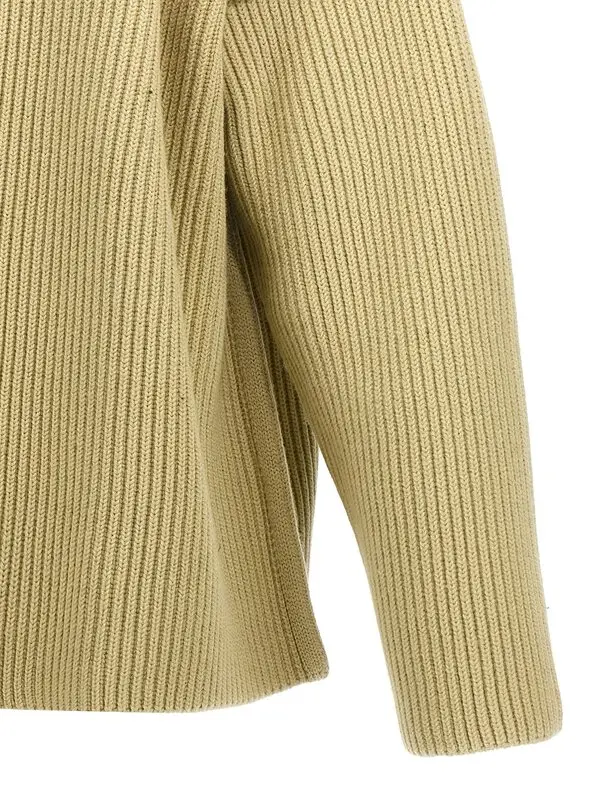 JIL SANDER Geometric Neckline Sweater