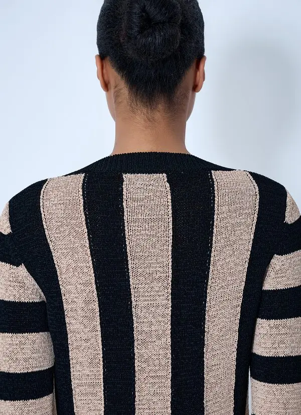 Dries Van Noten Striped Knit Sweater