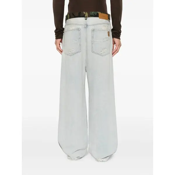 Amiri Denim Wide-leg Jeans