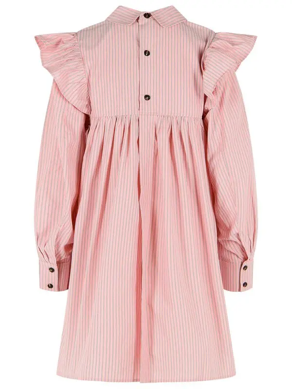 GANNI Cotton Dress - Pink