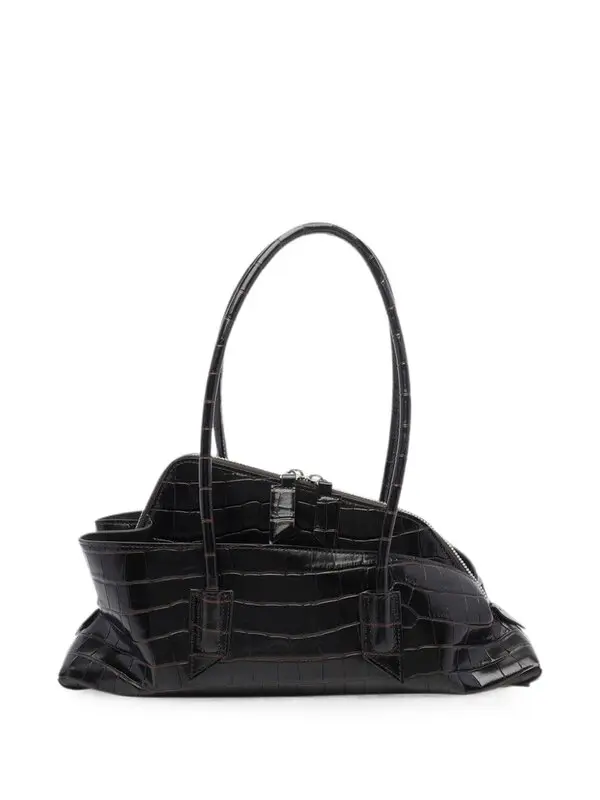 Attico La Passeggiata Small Leather Shoulder Bag - Multicolor