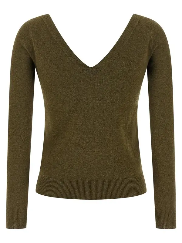 Saint Laurent Cashmere Sweater - Green