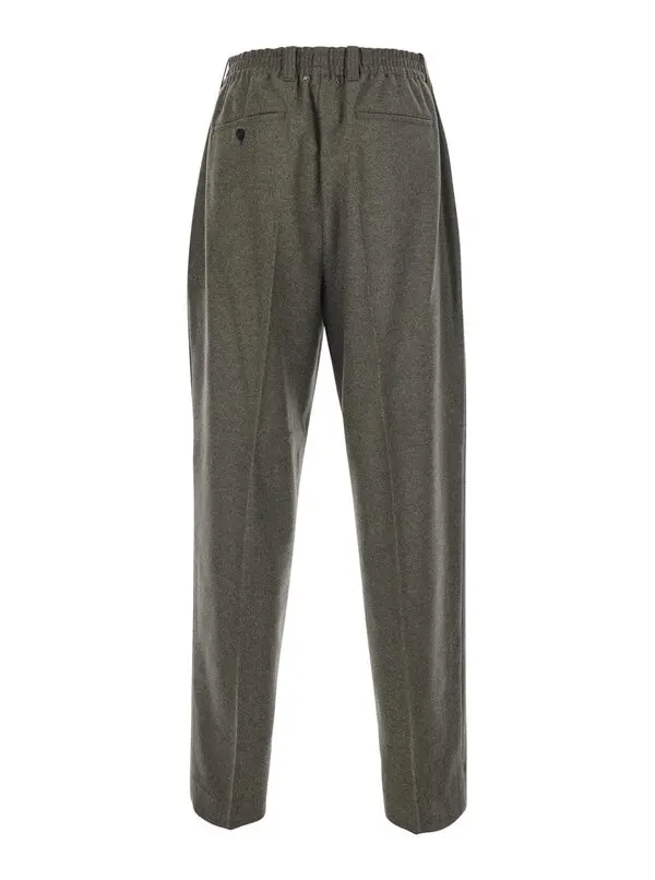 GOLDEN GOOSE Flannel Straight Trousers - Multicolor