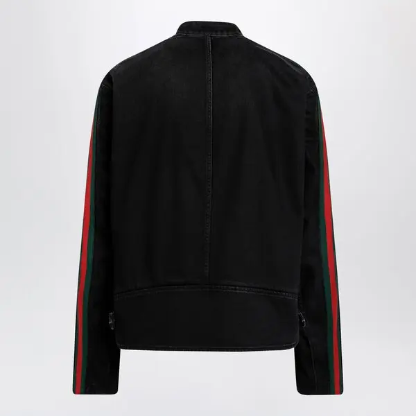 Gucci Denim Biker Jacket