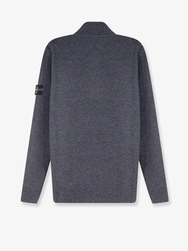 Stone Island Virgin Wool Blend Sweater - Multicolor