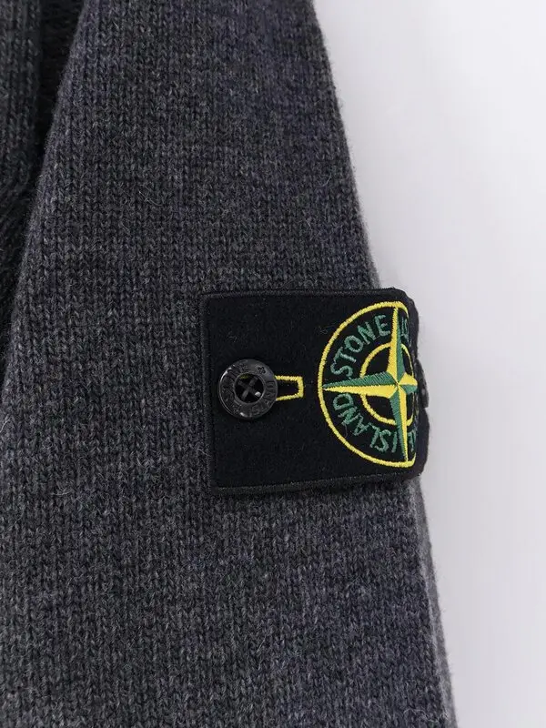 Stone Island Virgin Wool Blend Sweater - Multicolor