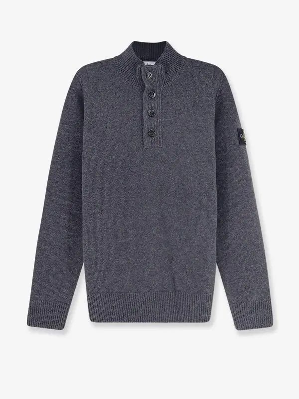 Stone Island Virgin Wool Sweater - Multicolor