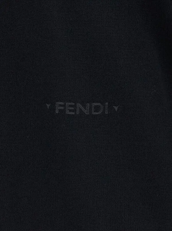 Fendi Look 26 Look 58 Wool V Neck - Multicolor