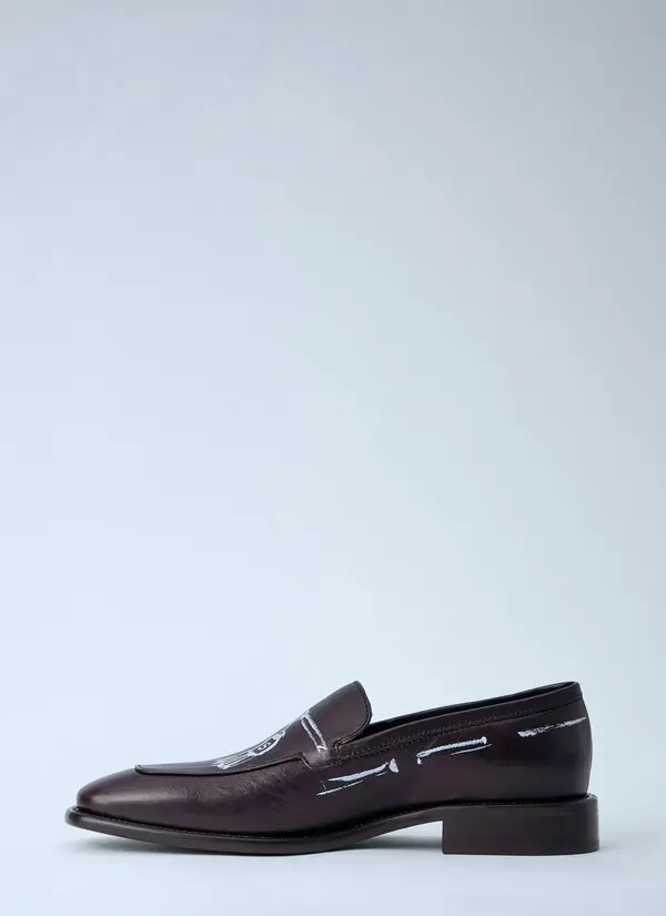 Acne Studios Artisan Leather Loafers