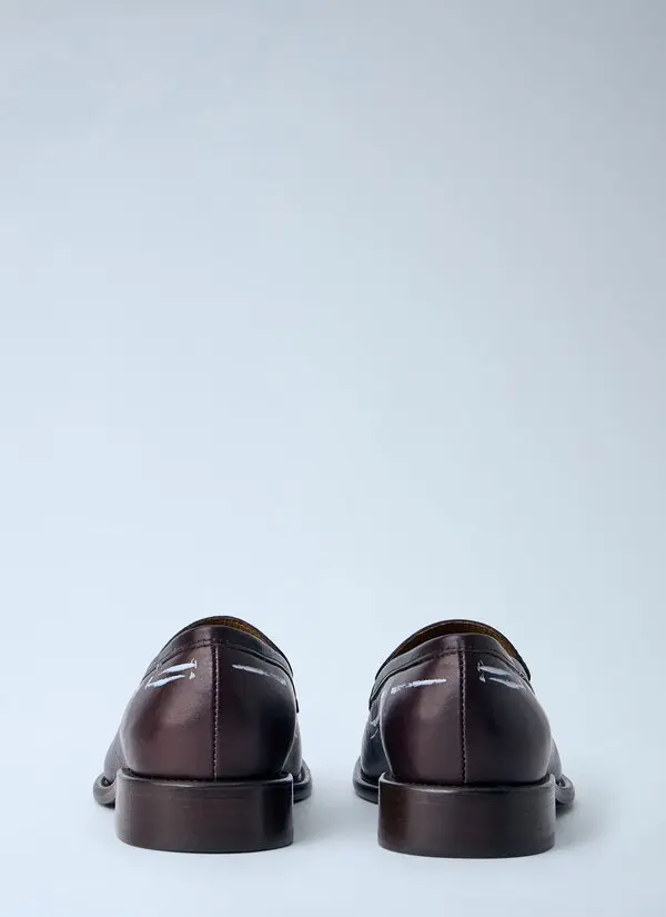 Acne Studios Artisan Leather Loafers