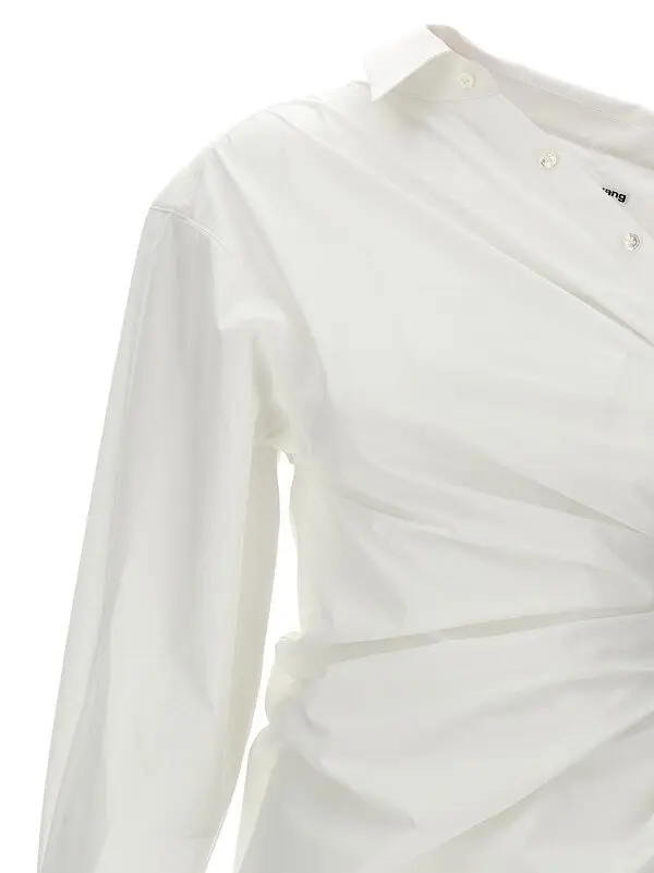 Alexander Wang Asymmetrical Shirt Dress - White