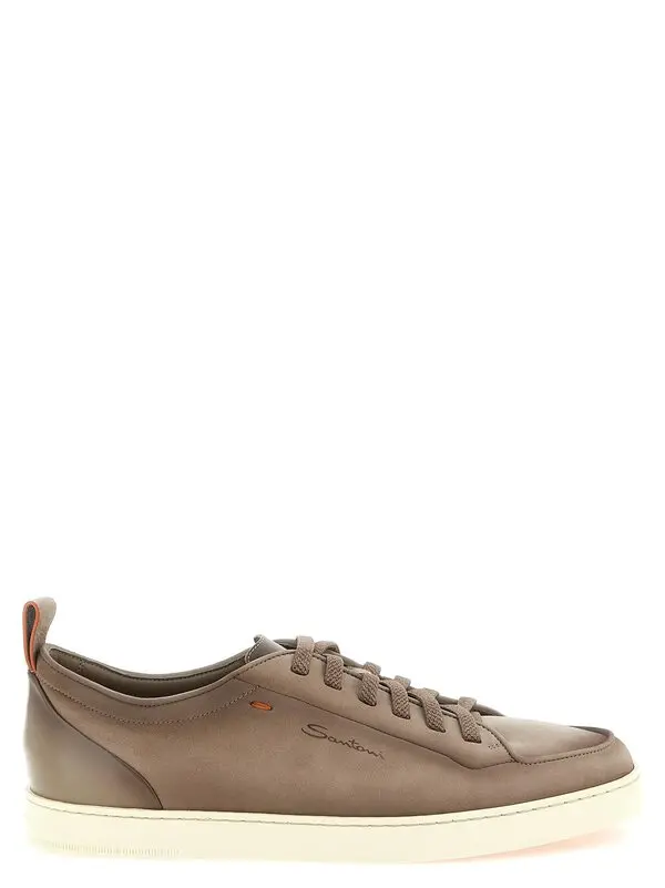 Santoni Montecarlo Sneakers - Cream