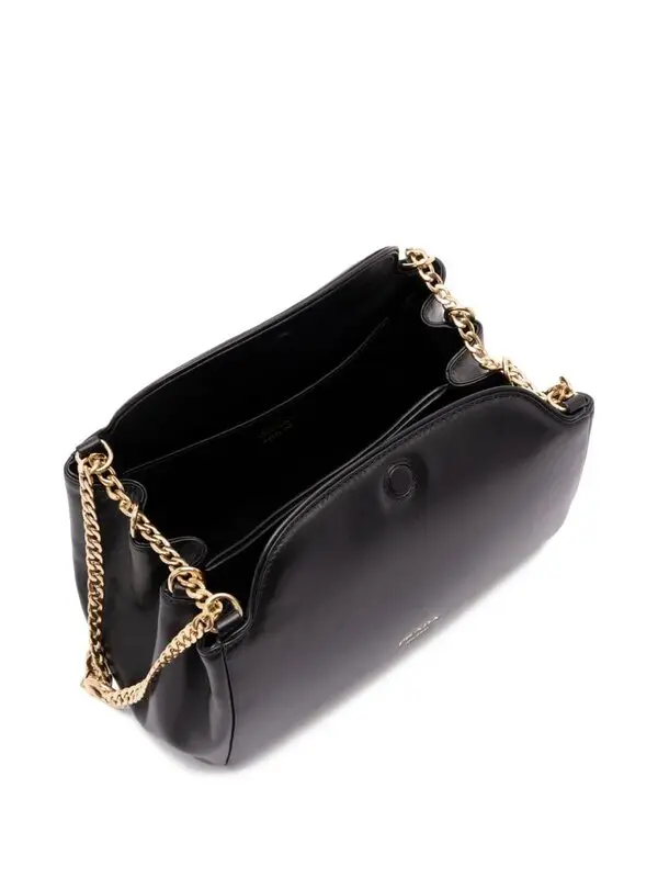 Prada Tumulte Small Chain-strap Leather Shoulder Bag - Black