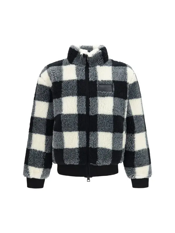 Givenchy Checked Wool-blend Teddy Jacket