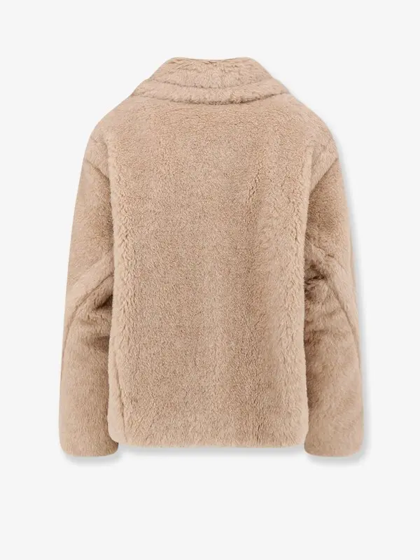 Max Mara Mxmtritone Alpaca, Virgin Wool And Silk Jacket - Multicolor