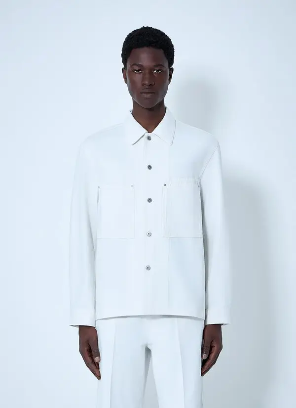LEMAIRE Cotton Twill Overshirt