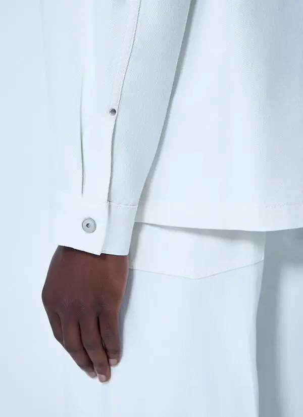 LEMAIRE Cotton Twill Overshirt