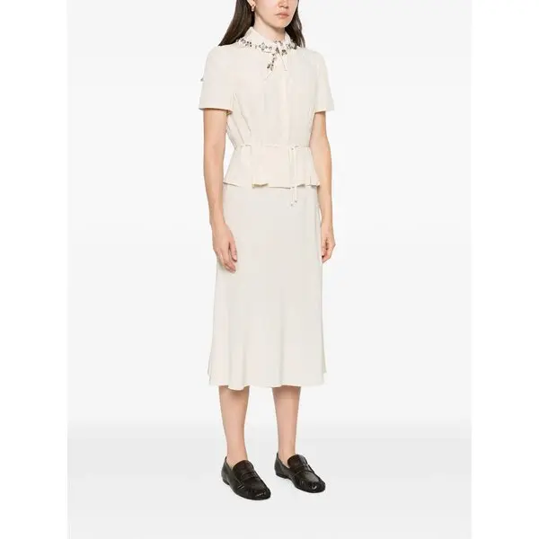 Prada Neutrals Dresses Day Dresses