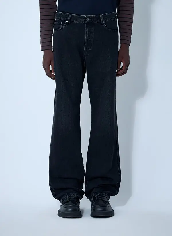 Miu Miu Five-pocket Jeans - Black