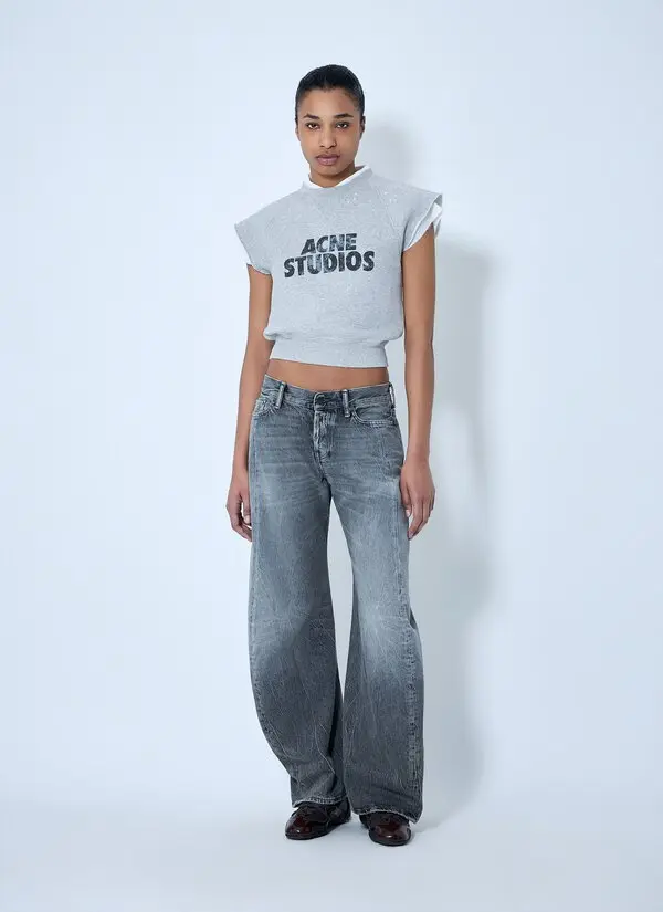 Acne Studios Wide-leg Denim Trousers